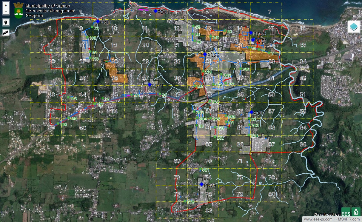 Municipality of Camuy - Storm Sewer System Map